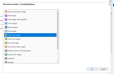 Send Events To Event Grid Topic From Blob Triggered Azure Function