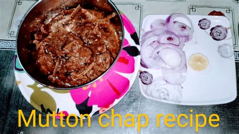 Mutton Chap Recipe 😋 Youtube