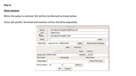 GUI For DRV Fix In ICC PPTX