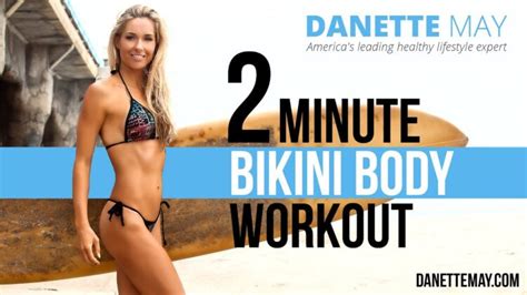 4 Hot Sexy Danette May Bikini Pics