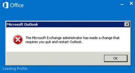 Behoben Der Microsoft Exchange Administrator hat eine Änderung