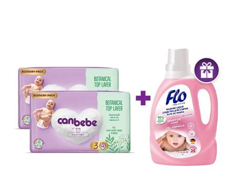 Canshop Ge ორი Canbebe N3 საჩუქრად საბავშვო სარეცხი სითხე