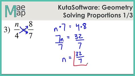 Solving Proportions Worksheet Algebra 1