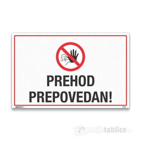 Prepovedano Odlaganje Odpadkov Pasje Tablice