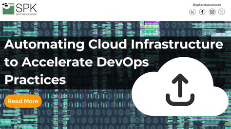 Automating Cloud Infrastructure To Accelerate Devops Practices Spk