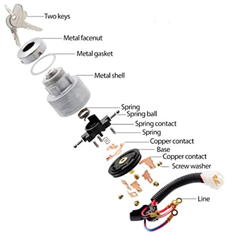 Buy MIDIYA TC Kubota Ignition Starter Switch With Position