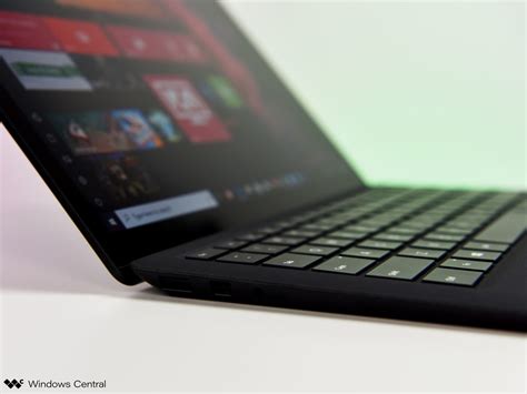 Surface Laptop 2 Black Keyboard Side Surface Pro