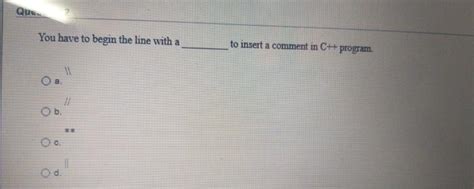 solved question 1 which of the following is a valid cout
