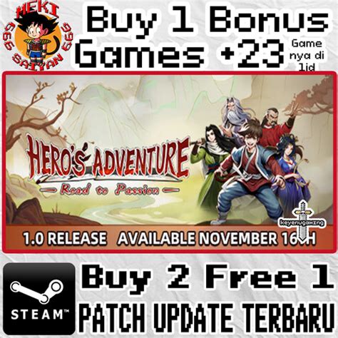 Jual Hero's Adventure: Road to Passion Buy 1 Get 23 GAME Steam Original ...