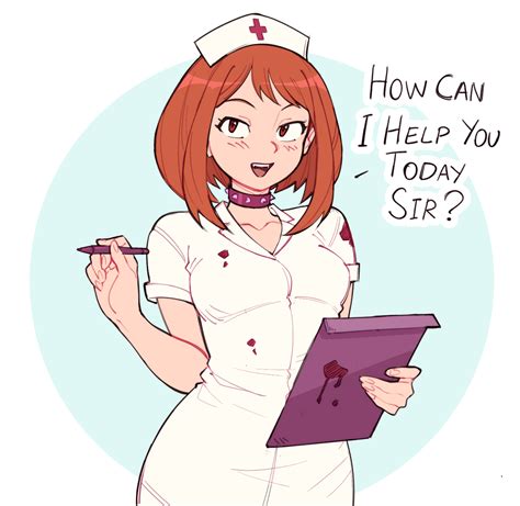 Vampire Ochako Nurse By Suoiresnu On Newgrounds