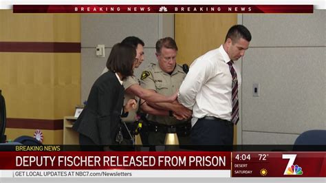 Former Deputy Fischer Released From Prison After Serving Few Months Of