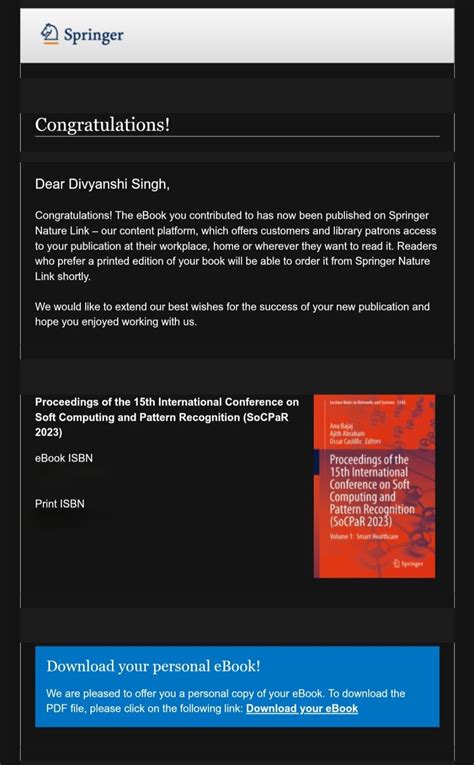 🚀 Excited To Share That Our Research Paper Titled Modeling Of Dengue