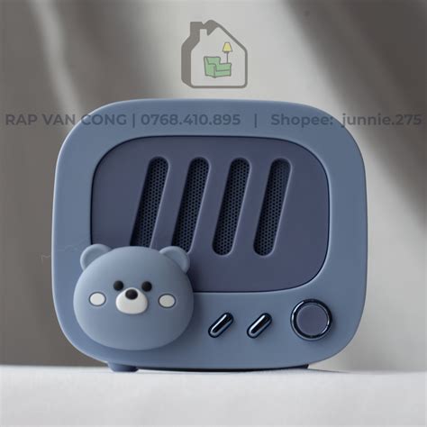 Loa Mini Bluetooth Thú Cưng 4 màu Rạp Văn Công