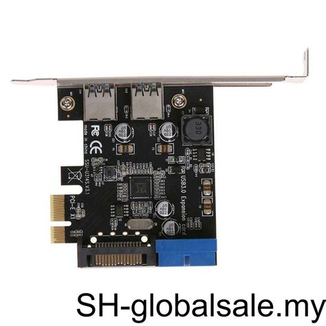 123 Pci E To Usb 30 Expansion Card 20 Pin 5gbps Speed External Hub