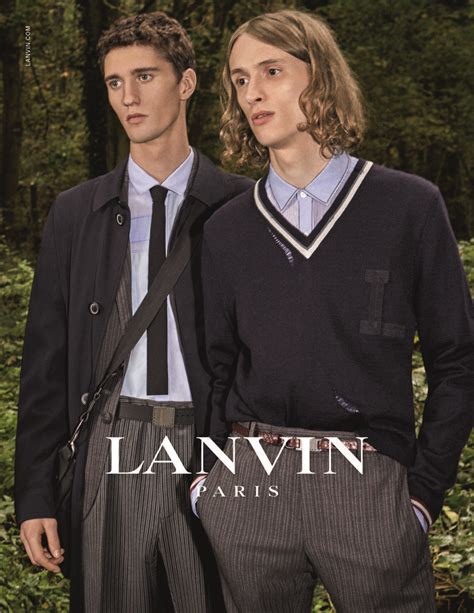 Lanvin Springsummer 2017 Campaign Success Men