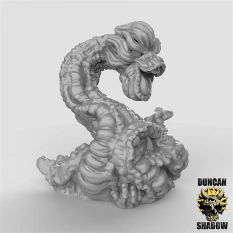 3D Printable Chaos Spawn Pre Supported By Duncan Shadow