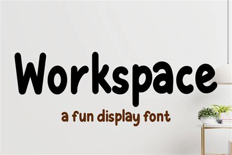 Workspace Font Mozarella FontSpace