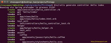 ruby on rails là gì hướng dẫn viết ứng dụng rails đầu tiên vinasupport