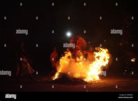 Theyyam Is The Ritualistic Art Form Of North Keralaamong The Different