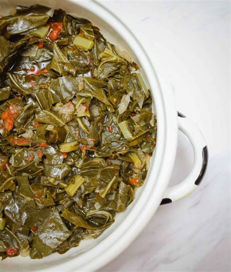 Southern Collard Greens Recipe The Soul Food Pot