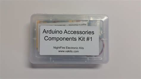 Arduino Accessories Components Kit 1 NightFire Electronics LLC
