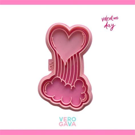 CORTADOR DE GALLETA NUBE CORAZÓN Verogava Grupo Gava