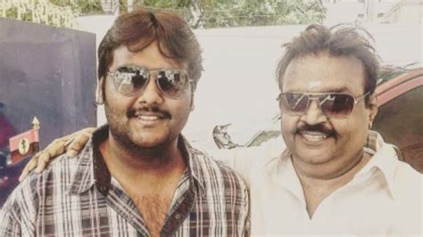 Captain Vijayakanths Son