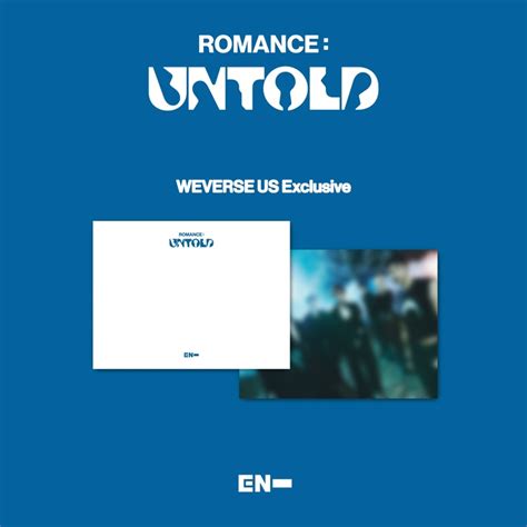 Enhypen Romance Untold Arcanum Ver Weverse Exclusive