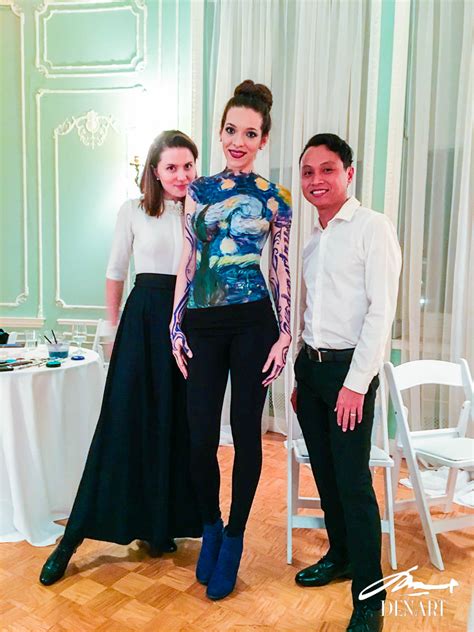 Live Body Painting At Mayas Hope Gala Den Art Body Painting Studio