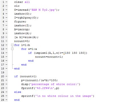 Matlab Code Fpr White Color Detection Download Scientific Diagram