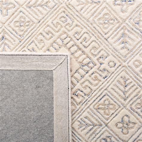 Safavieh Glamour Polias 6 X 6 Ft Wool Ivorybeige Round Indoor