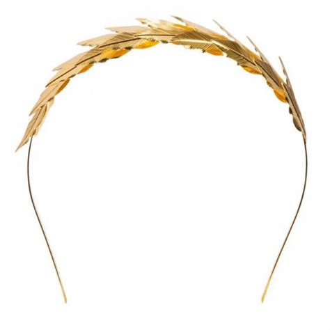 Tiara Lauwer Wreath Ladies Steel Gold Wish