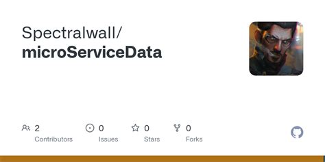 Github Spectralwallmicroservicedata