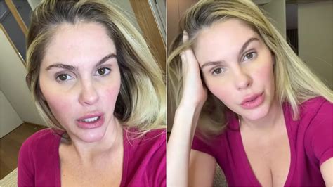 B Rbara Evans Faz Novo Teste De Gravidez Meses Ap S Nascimento Dos G Meos Isto Independente