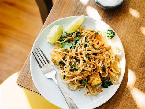 Thai Peanut Stir Fry With Tofu Broccolini Oh Ladycakes Veg