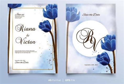 Blue Wedding Background Vector Art Icons And Graphics For Free Download