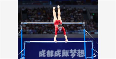 （成都大运会）体操——女子个人全能：中国选手包揽冠亚军4腾讯新闻