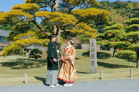 仙厳園スタジオ 撮影日2023年1月8日 仙厳園スタジオ Wedding Select鹿児島のフォトウェディング前撮りPhotorait