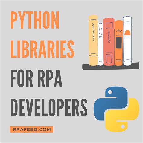 Rpafeed On Linkedin Python Rpa Library Rpadeveloper Automation Pythonlibraries Rpafeed