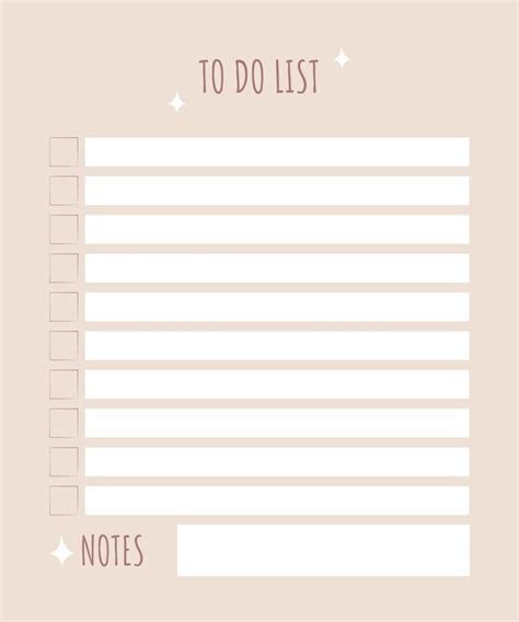 Premium Vector Vector Todo List Template Organizer Planner Or Notepad