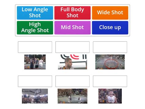 Sports Broadcast Camera Shot Types Match Up