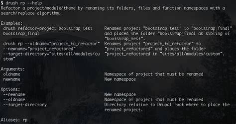 Drush Refactor Project Drupal Org
