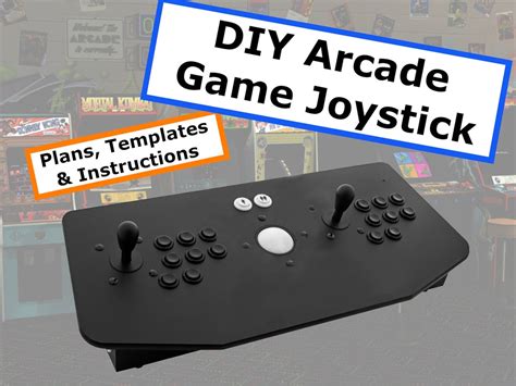 DIY Controller Stick Plans For MAME Arcade Cabinet Build Your Own X Arcade Tankstick Clone