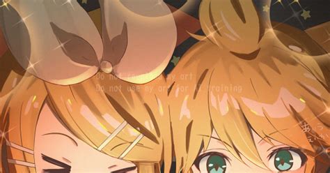 Vocaloid 鏡音17thおめでとう！！ あいうえいかのイラスト Pixiv