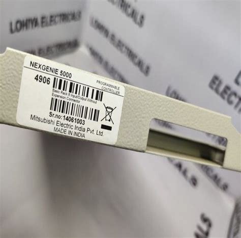 mitsubishi messung 4906 basic rack 3 input output without expension