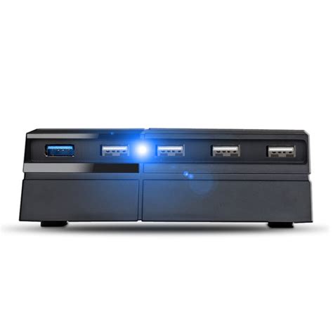 Tnp Products Ps4 Usb Hub 5 Port Usb 3 0 2 0 High Speed Expansion Hub