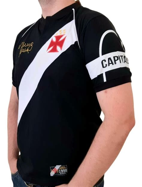 Camisa Retrô Vasco Da Gama 1998 Mauro Galvão Oficial Parcelamento sem