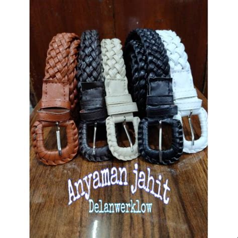 Jual Ikat Pinggang Wanitaikat Pinggang Anyaman Jahitikat Pinggang