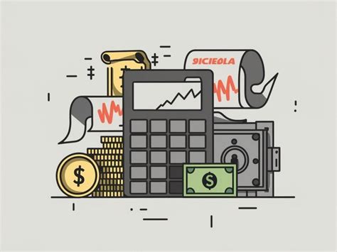 A Drawing Of A Calculator And A Gun With The Word Calculator On It