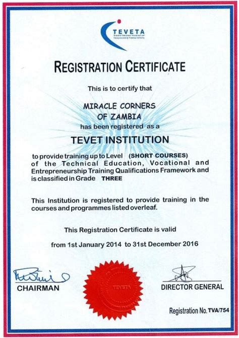 Mc Zambia Receives Vocational Training Accreditation Mcw Global